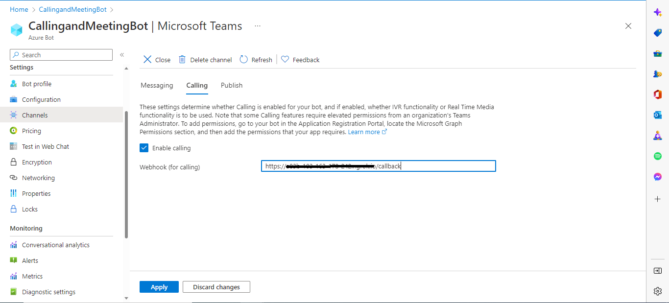 Calling And Meeting Bot Sample V4 Code Samples Microsoft Learn