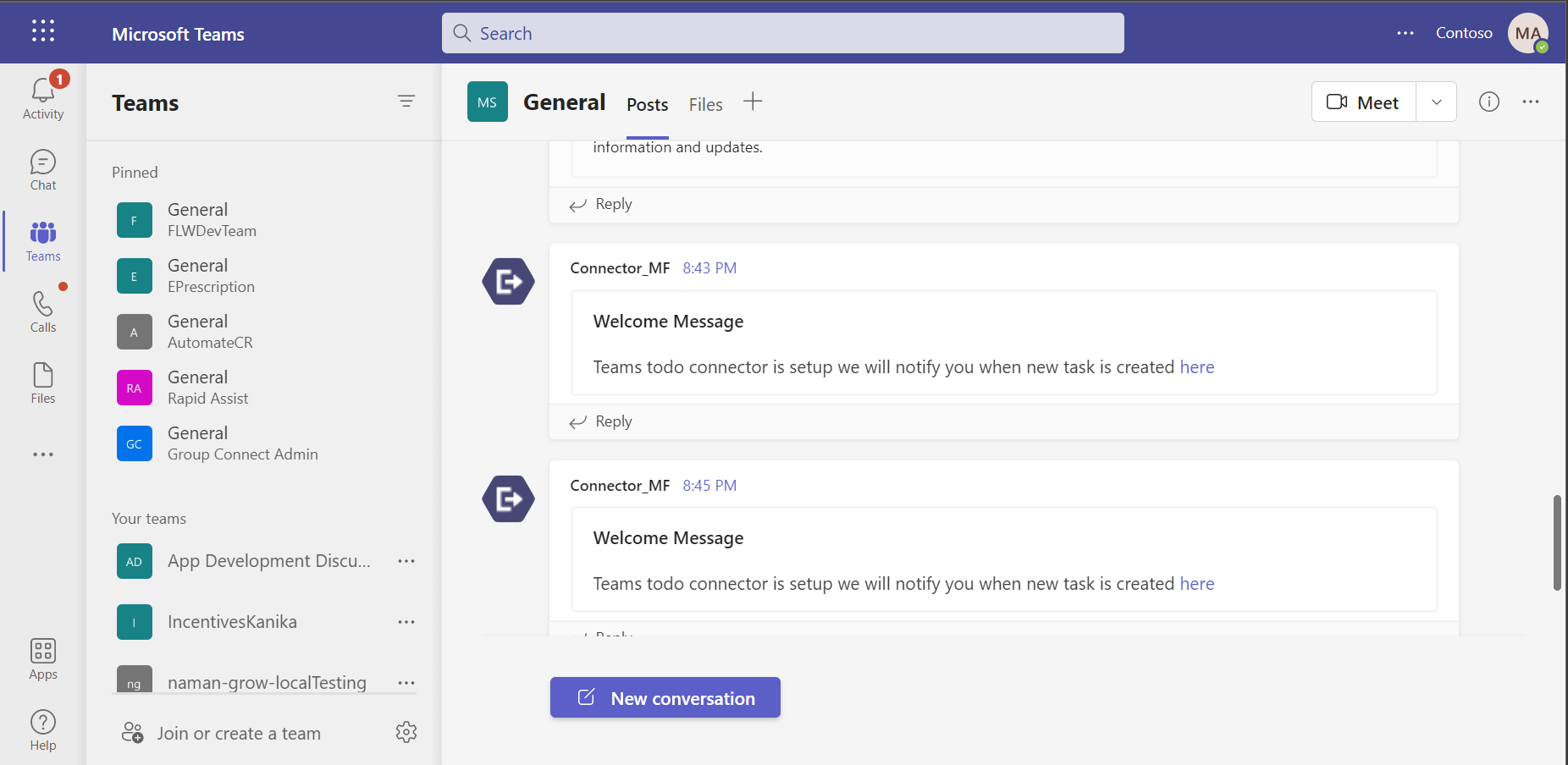 Microsoft Teams Sample Connector Todo - Code Samples | Microsoft Learn Microsoft Teams Sample Connector Todo - Code Samples | Microsoft Learn