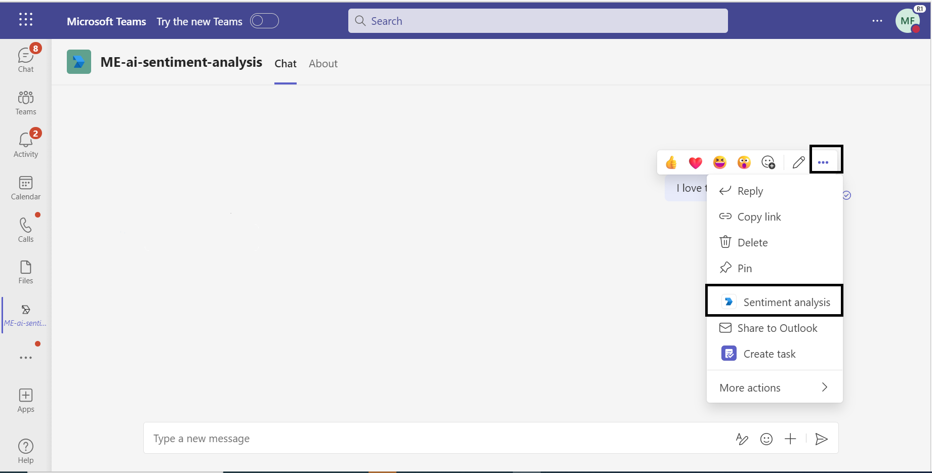 Sentiment Analysis for Teams chat messages using Azure Open AI and ... Sentiment Analysis for Teams chat messages using Azure Open AI and ...