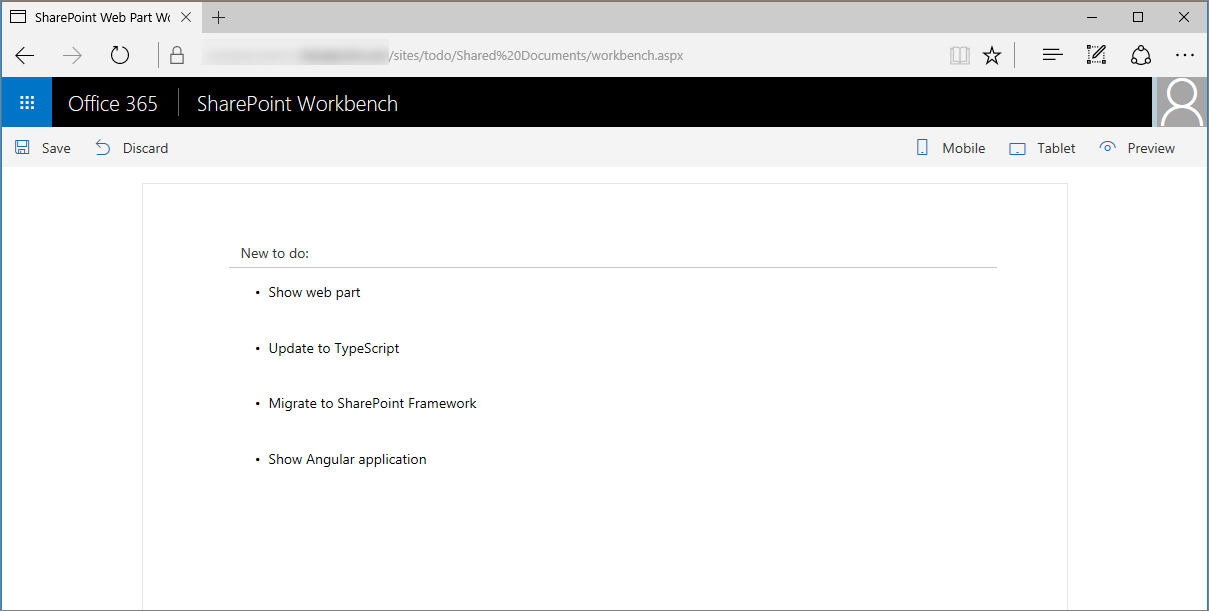 Migrate Angularjs Applications To Sharepoint Framework Microsoft Learn