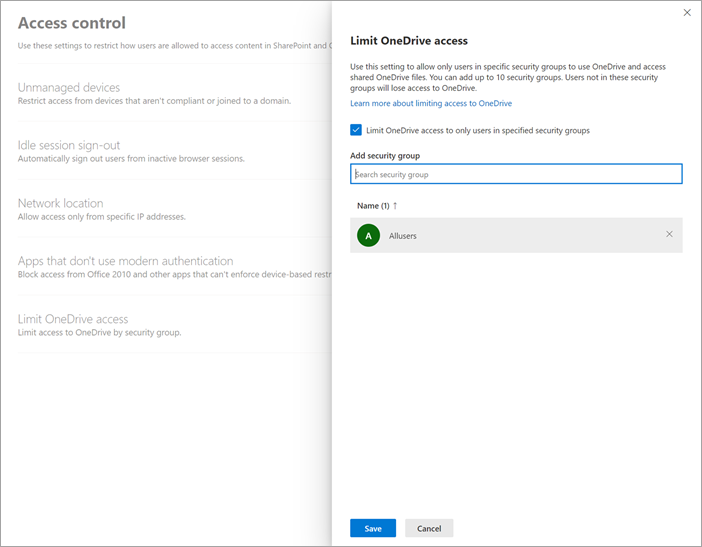 Limit access - SharePoint in Microsoft 365 | Microsoft Learn Limit access - SharePoint in Microsoft 365 | Microsoft Learn