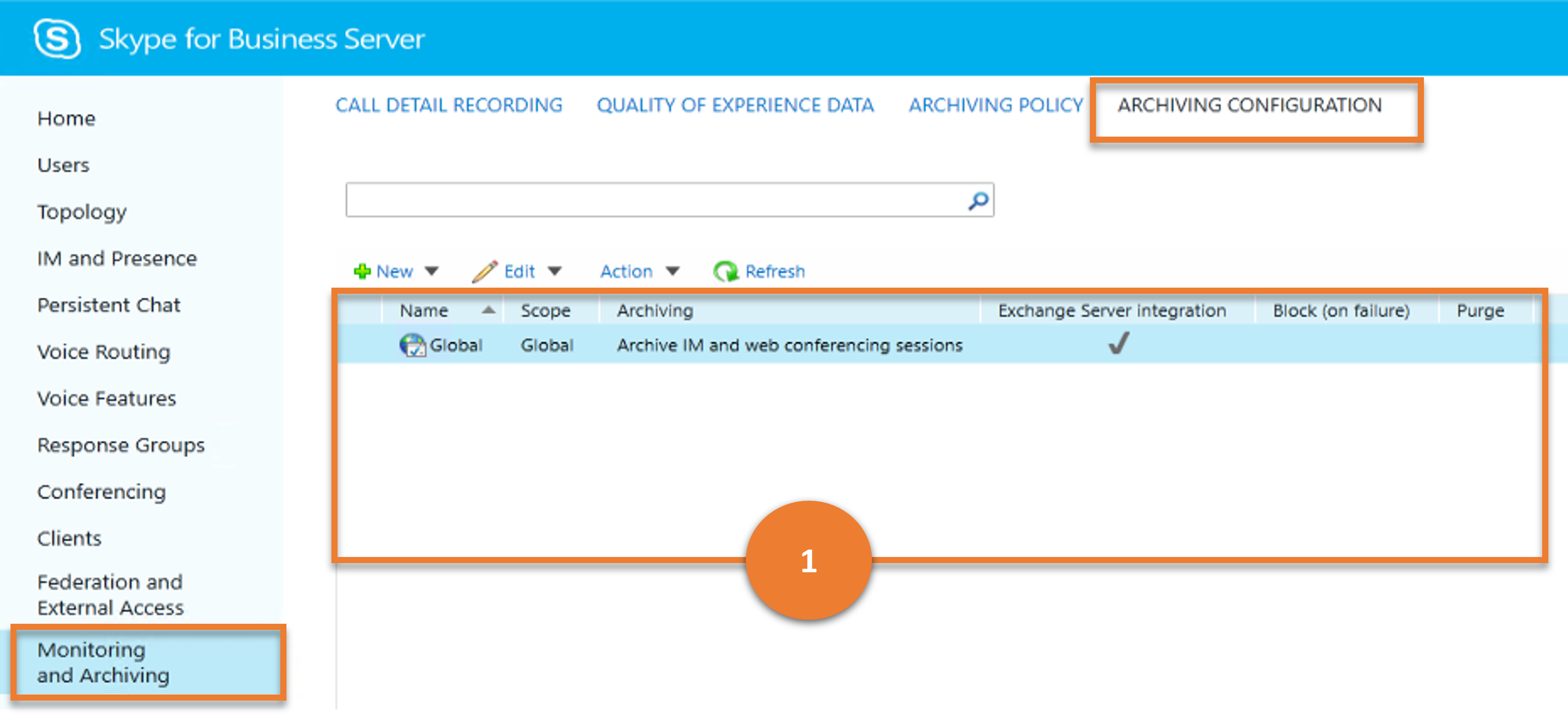 Use Powershell For Tasks On Monitoring And Archiving Menu Skype For Business Server 2019