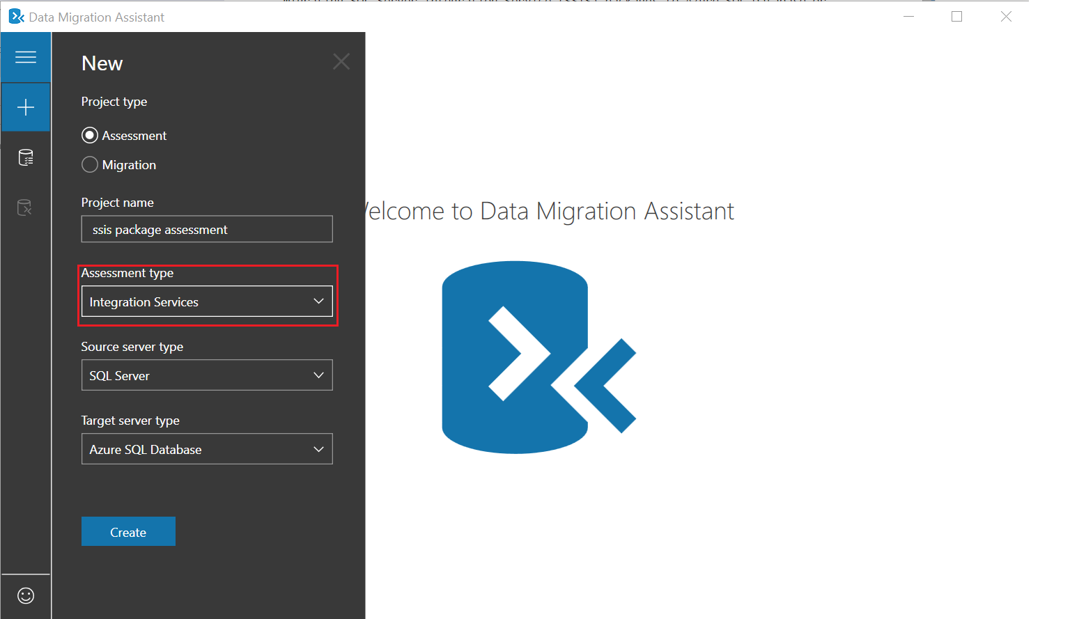 Create An Ssis Migration Assessment With The Data Migration Assistant Sql Server Microsoft Learn