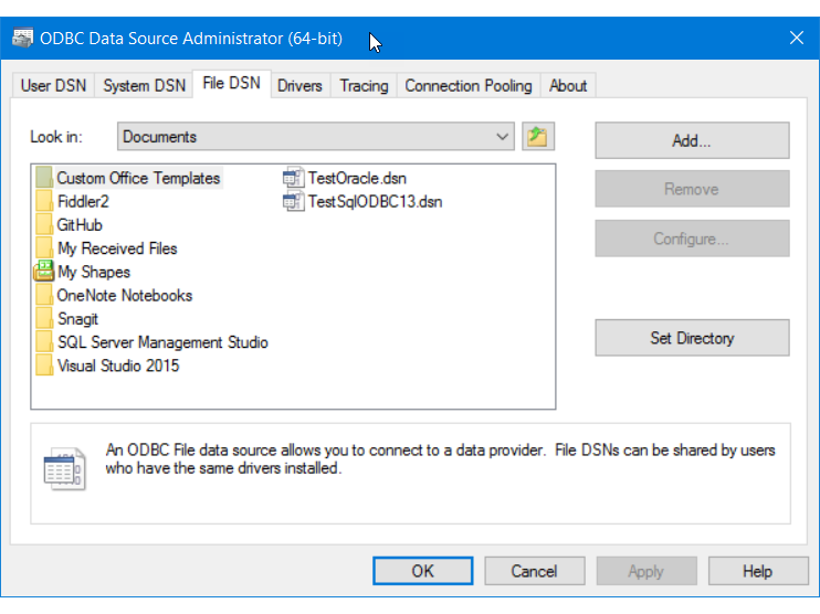 Connect to an ODBC Data Source (SQL Server Import and Export Wizard ... Connect to an ODBC Data Source (SQL Server Import and Export Wizard ...