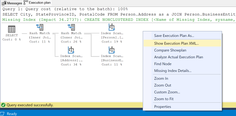Tune Nonclustered Indexes With Missing Index Suggestions Sql Server Microsoft Learn