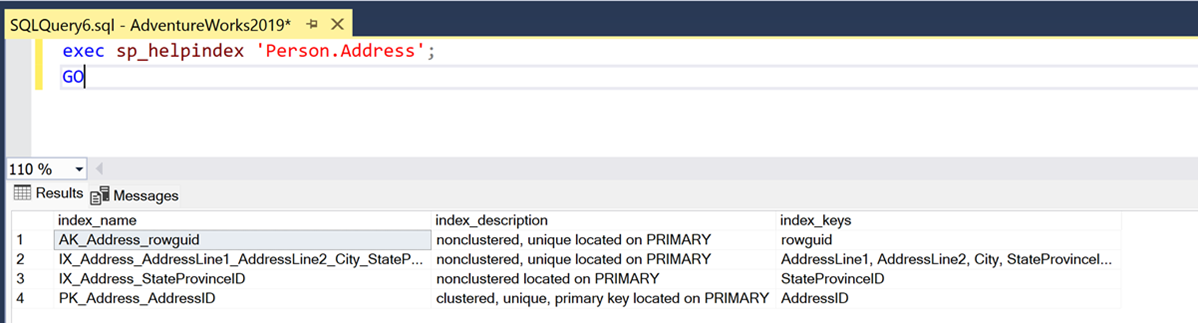 Tune Nonclustered Indexes With Missing Index Suggestions Sql Server Microsoft Learn