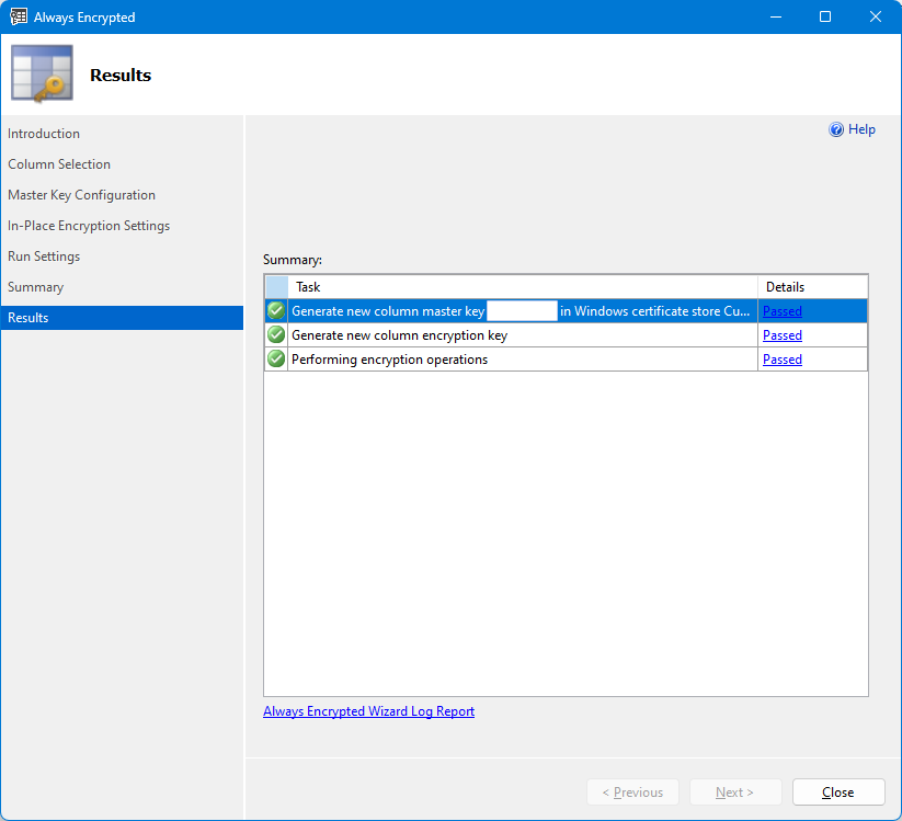 Tutorial Getting Started With Always Encrypted Sql Server Microsoft Learn