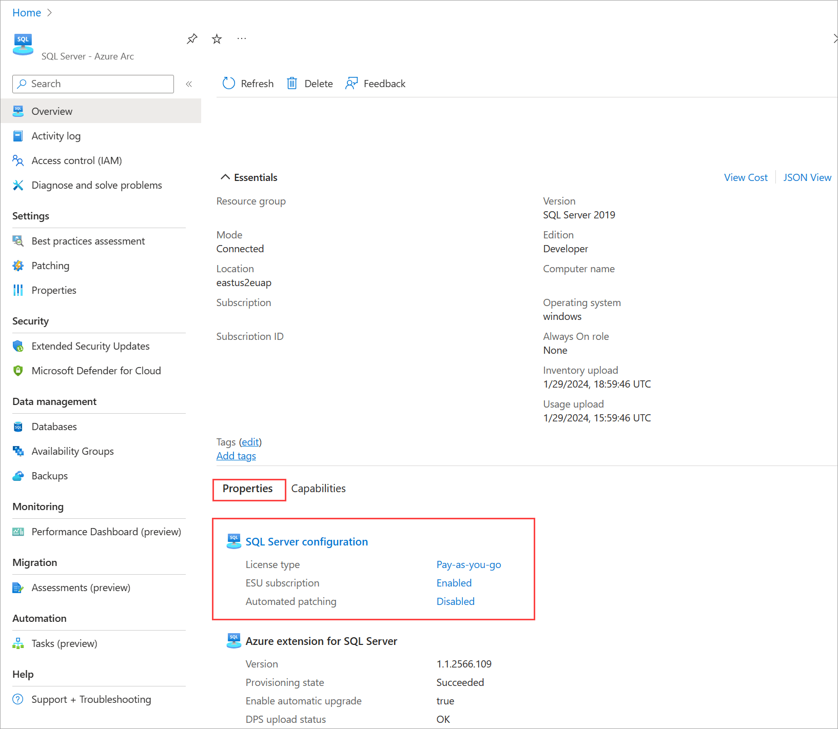 Configure SQL Server - SQL Server enabled by Azure Arc | Microsoft Learn Configure SQL Server - SQL Server enabled by Azure Arc | Microsoft Learn