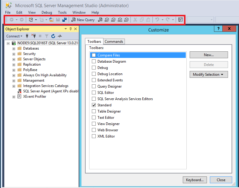 SSMS components and configuration - SQL Server Management Studio (SSMS ... SSMS components and configuration - SQL Server Management Studio (SSMS ...