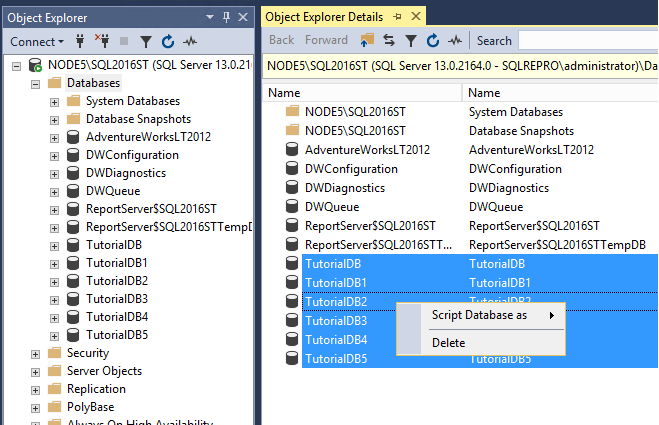 Ssms Components And Configuration Microsoft Learn