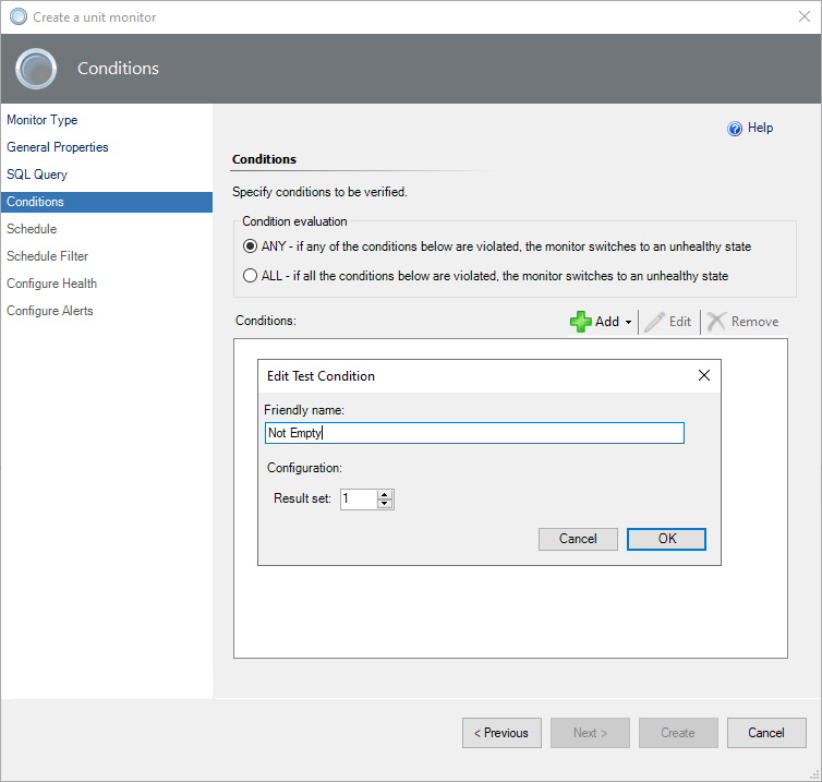 Examples Of Custom Query Based Monitors In The System Center Management Pack For Sql Server