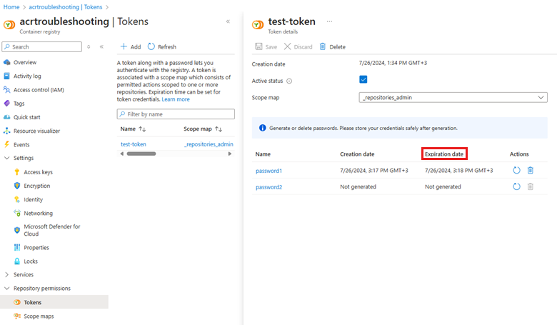 Troubleshoot Azure Container Registry Authentication Issues Azure Microsoft Learn