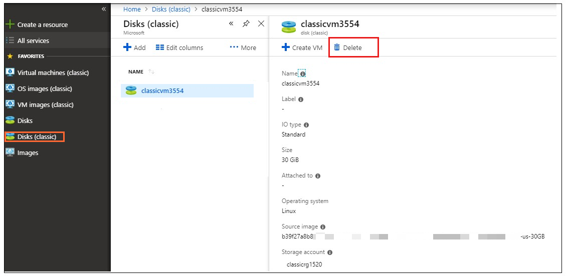 Troubleshoot Errors When You Delete Azure Classic Storage Accounts Containers Or Vhds