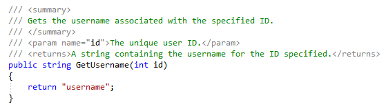 Insert XML documentation comments - Visual Studio (Windows) | Microsoft ... Insert XML documentation comments - Visual Studio (Windows) | Microsoft ...