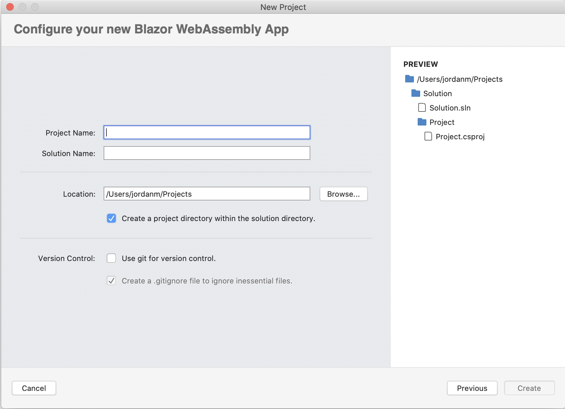 Create Blazor web apps - Visual Studio for Mac | Microsoft Learn Create Blazor web apps - Visual Studio for Mac | Microsoft Learn