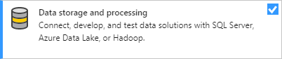 Data Science and Analytical Applications workload - Visual Studio ...
