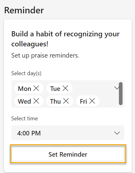 Praise with Viva Insights | Microsoft Learn Praise with Viva Insights | Microsoft Learn