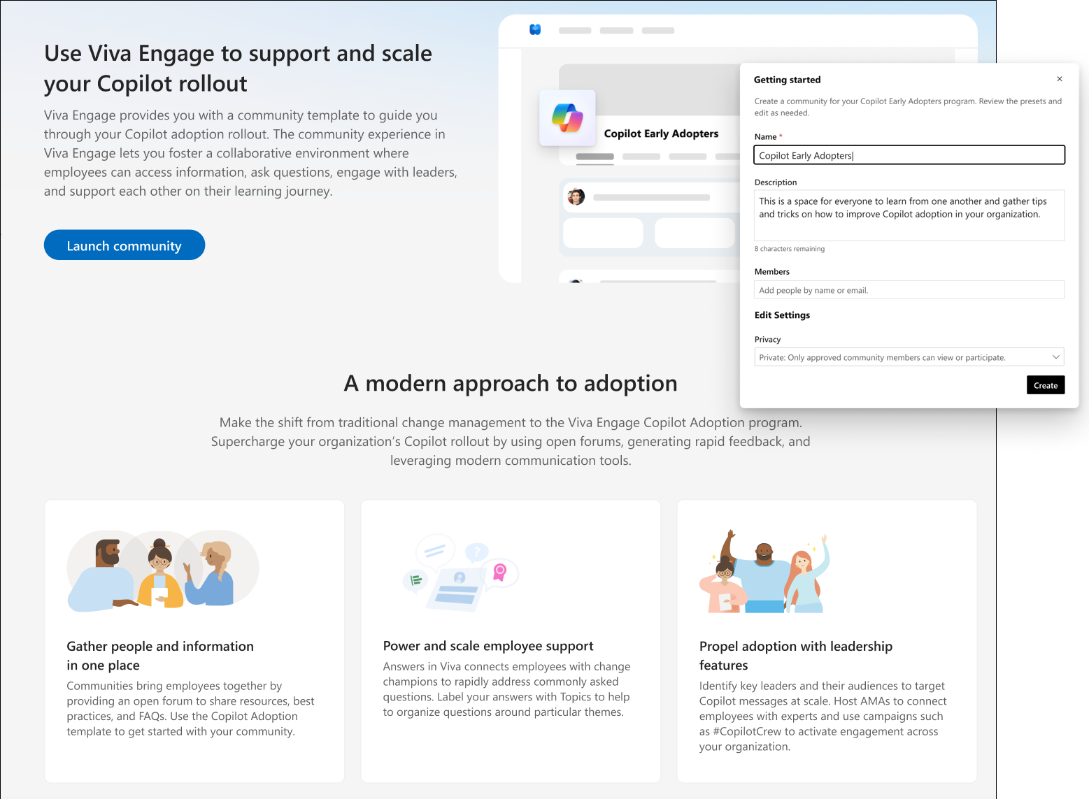 Microsoft 365 Copilot adoption community in Viva Engage (Private ... Microsoft 365 Copilot adoption community in Viva Engage (Private ...