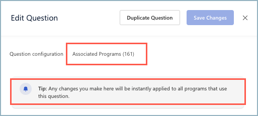 Questions Setup In Program Summary Of Viva Glint Microsoft Learn