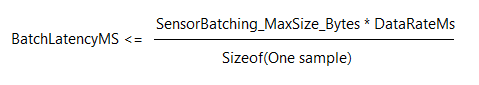 Sensor Data Batching for Power Savings - Windows drivers | Microsoft Learn