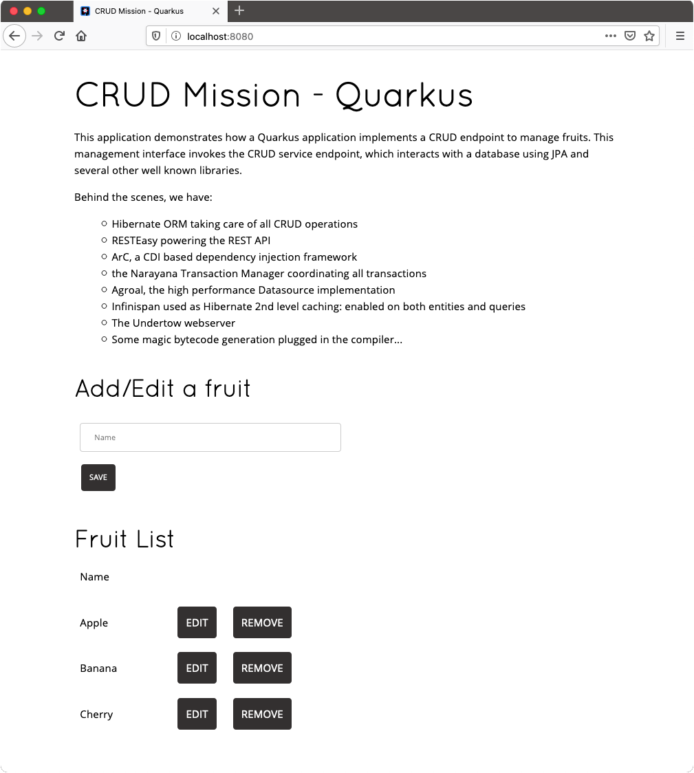 Tutorial Aplicación Java De Linux Con Quarkus Y Postgresql Azure App Service Microsoft Learn