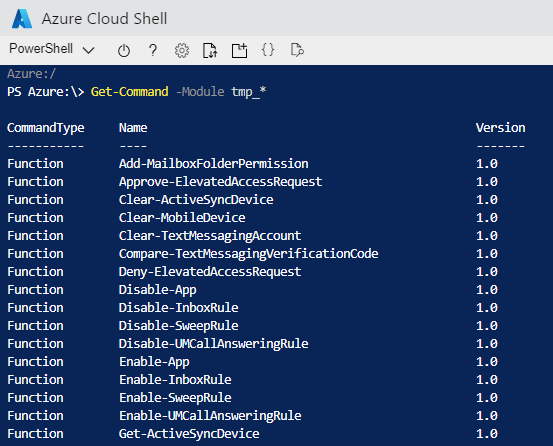 Características de Azure Cloud Shell | Microsoft Learn Características de Azure Cloud Shell | Microsoft Learn