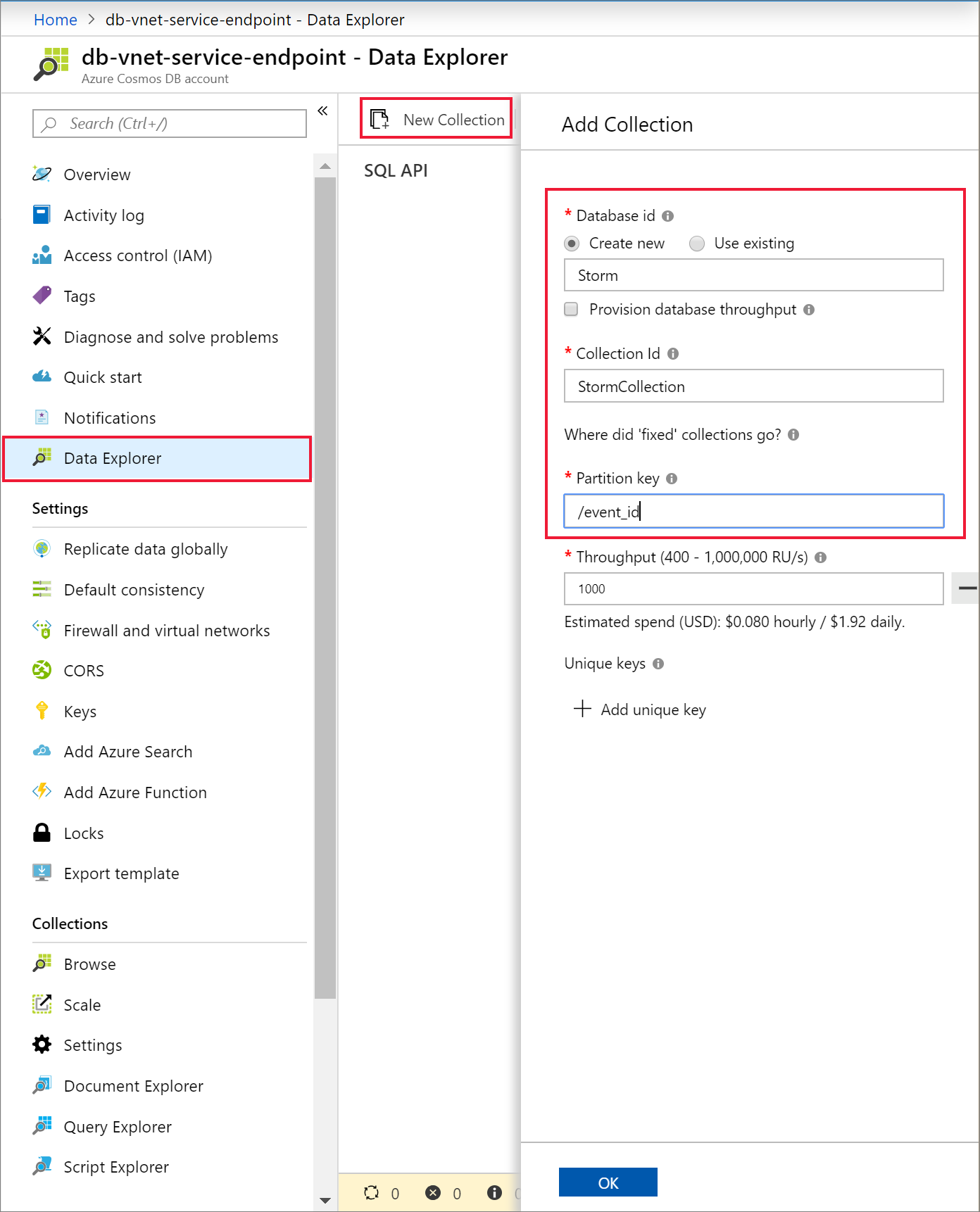 Tutorial Implementar Azure Databricks Con Un Punto De Conexión De Azure Cosmos Db Microsoft Learn
