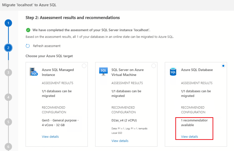 Tutorial Migración De Sql Server A Azure Sql Database Versión Preliminar Sin Conexión
