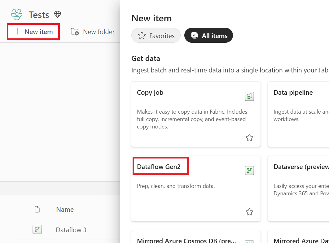 Traslado de consultas de Dataflow Gen1 a Dataflow Gen2 - Microsoft ... Traslado de consultas de Dataflow Gen1 a Dataflow Gen2 - Microsoft ...