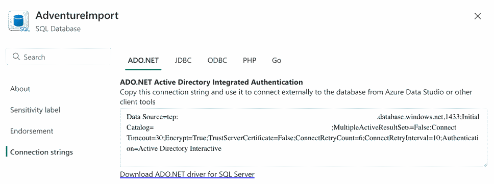 SqlPackage para la base de datos SQL - Microsoft Fabric | Microsoft Learn