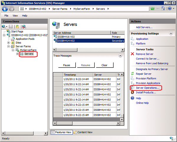 Creación de flujos de trabajo con Web Farm Framework 2.0 para IIS 7 ... Creación de flujos de trabajo con Web Farm Framework 2.0 para IIS 7 ...