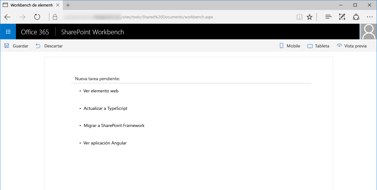 Migrar Aplicaciones De Angularjs A Sharepoint Framework Microsoft Learn