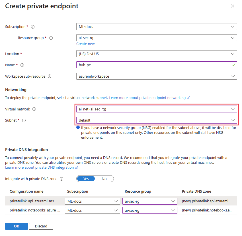 Créer un hub sécurisé - Azure AI Foundry | Microsoft Learn Créer un hub sécurisé - Azure AI Foundry | Microsoft Learn