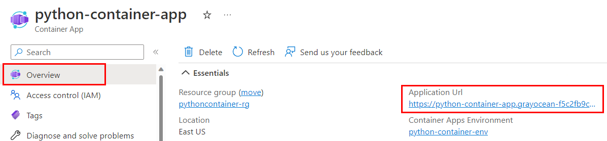 Créer Et Déployer Une Application Web Python Avec Azure Container Apps Python On Azure