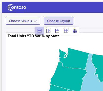 Sélectionner des visuels de rapport et une présentation de disposition | Microsoft Learn
