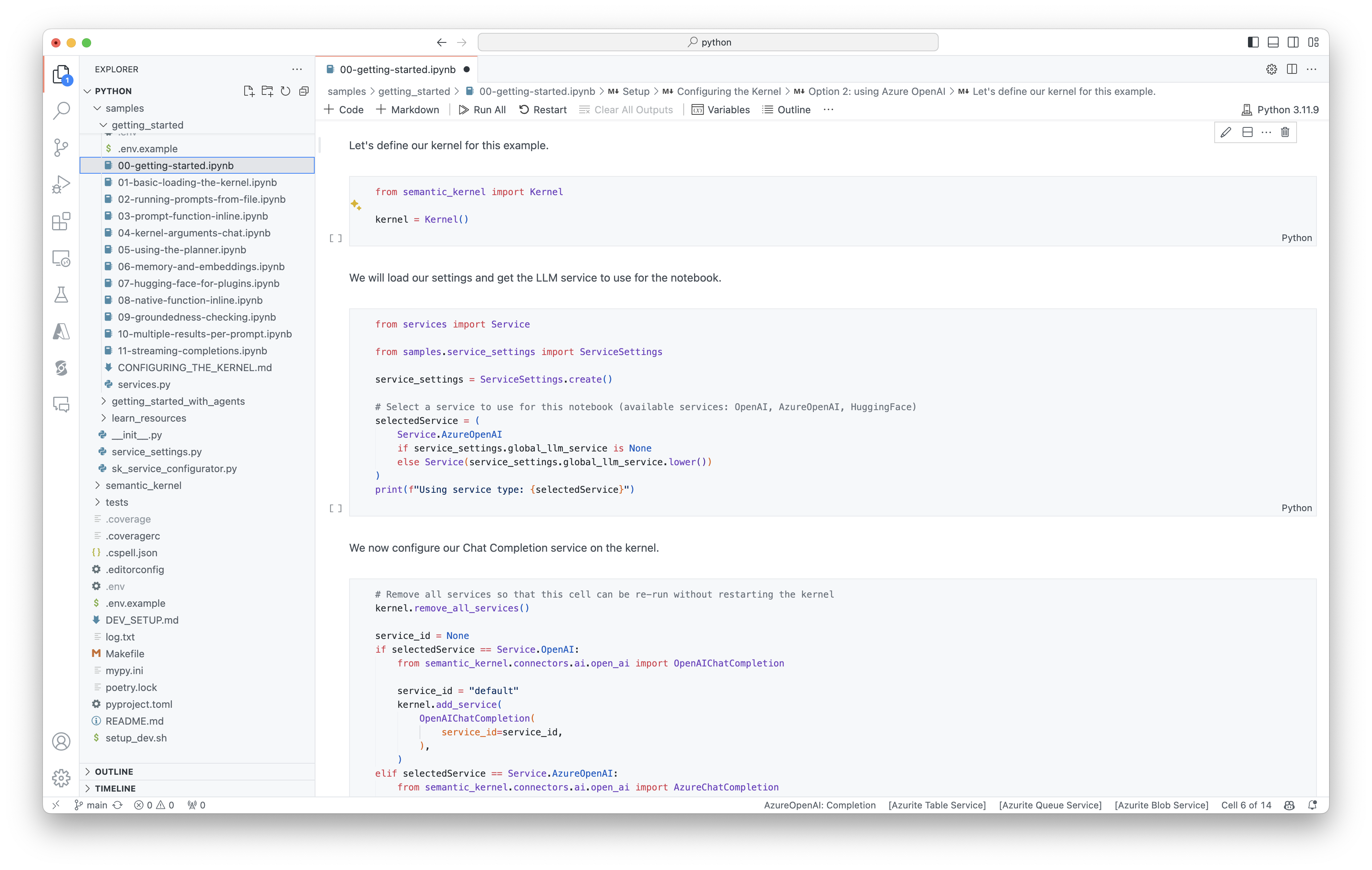 Comment démarrer rapidement avec le noyau sémantique | Microsoft Learn