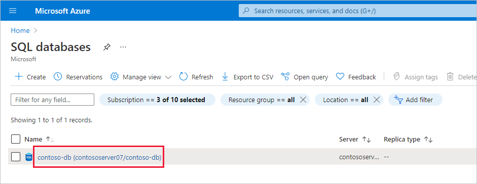 Azure Sql Database With Directquery Power Bi Microsoft Learn