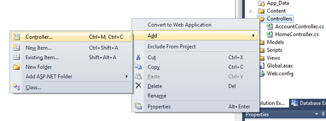 Menambahkan Pengontrol | Microsoft Learn