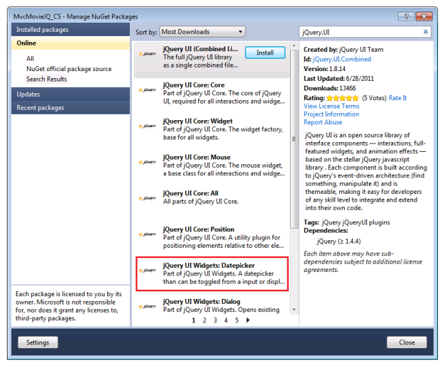 Menggunakan Html5 Dan Jquery Ui Datepicker Popup Calendar Dengan Aspnet Mvc Bagian 4