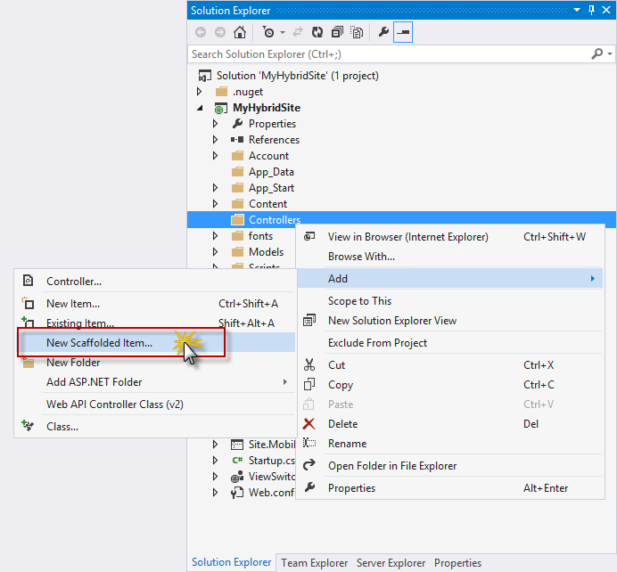 Hands On Lab Satu Aspnet Mengintegrasikan Aspnet Web Forms Mvc Dan Web Api Microsoft Learn