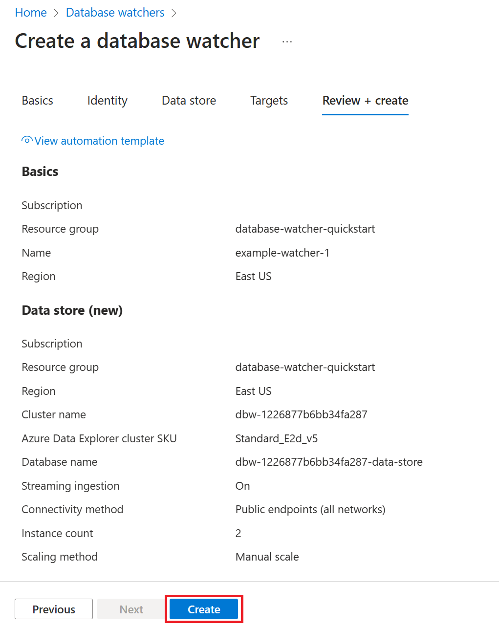 Membuat Pengamat Database Untuk Memantau Azure Sql Azure Sql Database And Sql Managed Instance