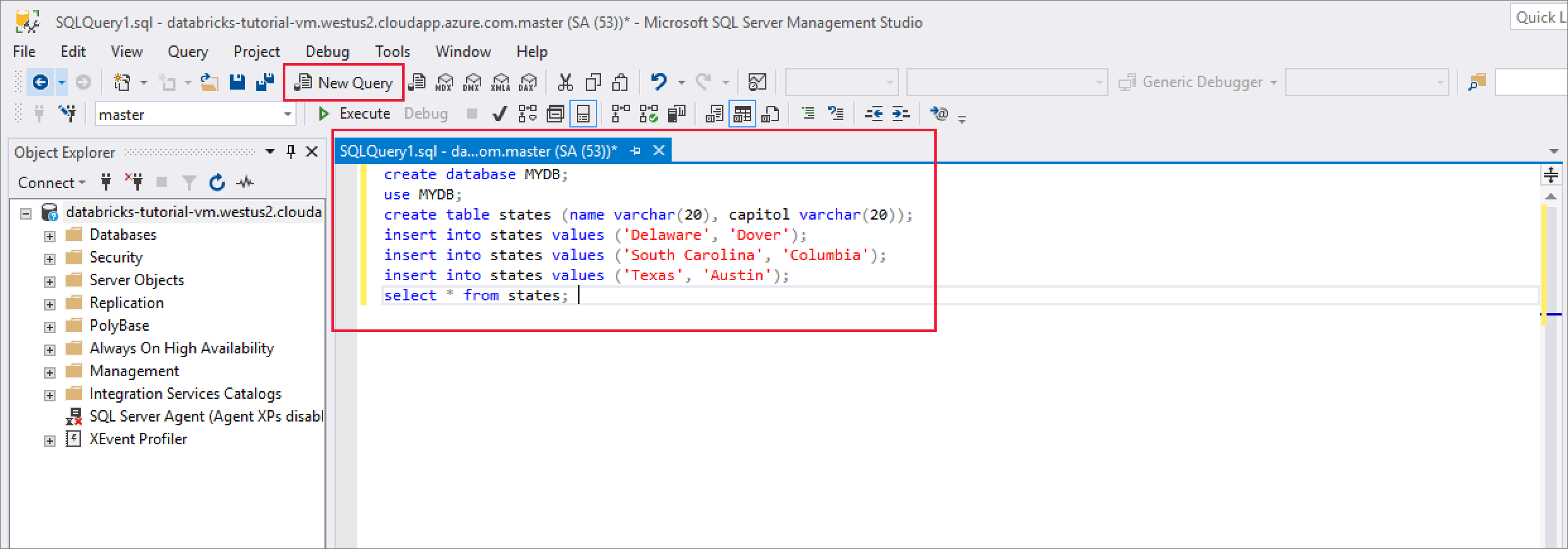 Kueri Kontainer Docker Linux Sql Server Dengan Azure Databricks Microsoft Learn