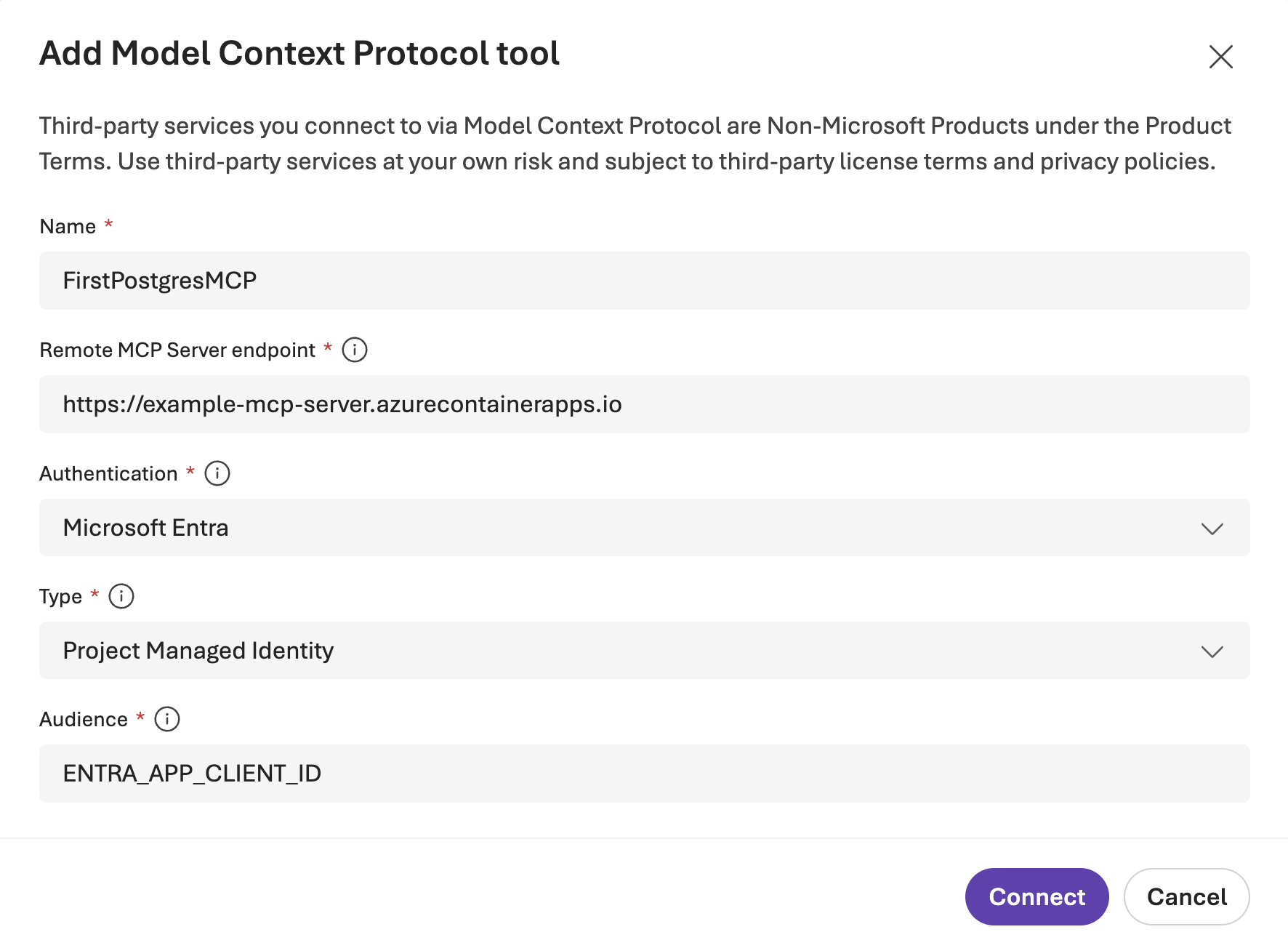 Menyambungkan Azure Database for PostgreSQL ke Microsoft Foundry ...