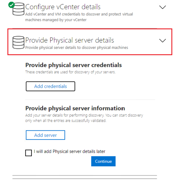 Mengaktifkan replikasi untuk server fisik – Dimodernisasi - Azure Site ... Mengaktifkan replikasi untuk server fisik – Dimodernisasi - Azure Site ...
