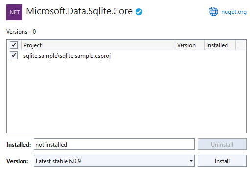 Menggunakan database SQLite di aplikasi Windows - Windows apps | Microsoft Learn