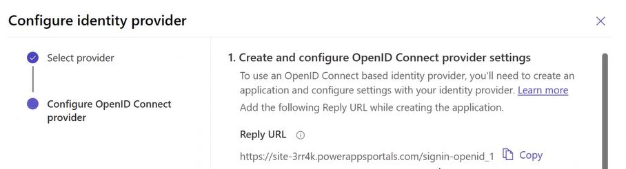 Configure An Openid Connect Provider For Power Pages Microsoft Learn