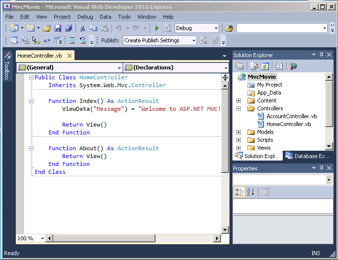 Introduzione a ASP.NET MVC 3 (VB) | Microsoft Learn