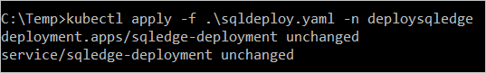Distribuire Un Contenitore Di Sql Edge Di Azure In Kubernetes Sql Edge Di Azure Microsoft Learn