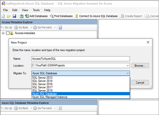 Da Access Al Database Sql Di Azure Guida Alla Migrazione Azure Sql Database Microsoft Learn