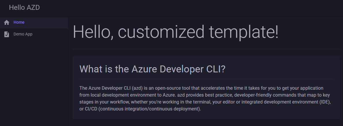 Esplorare e personalizzare un modello dell'interfaccia della riga di comando per sviluppatori di ...